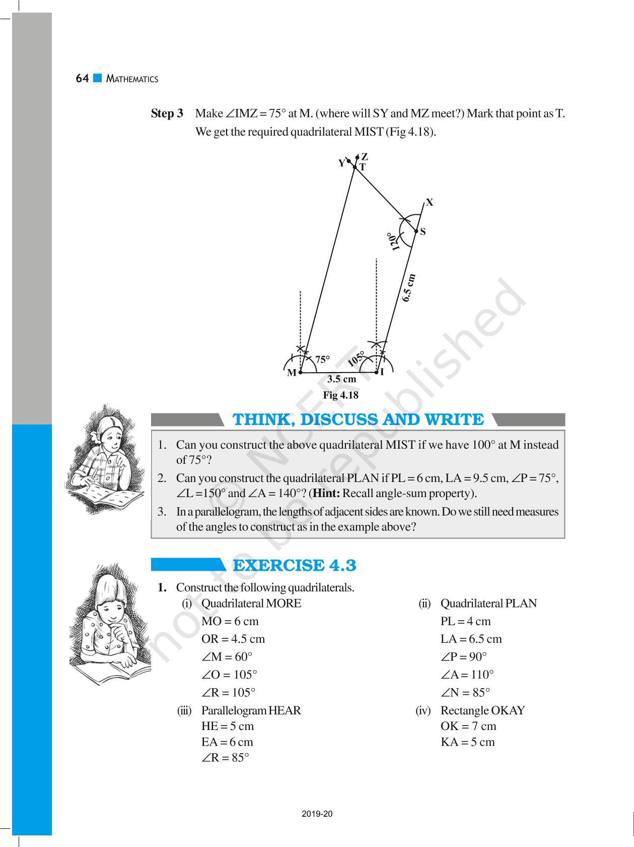 Practical Geometry Ncert Book Of Class 8 Mathematics